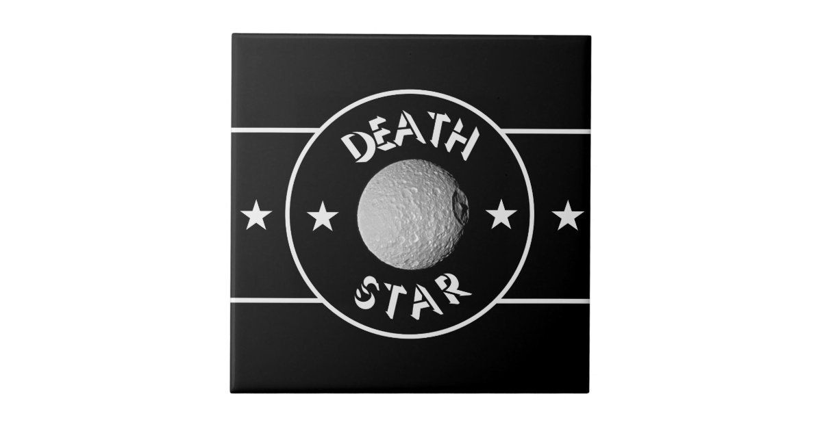 Death star ceramic tile | Zazzle