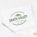 Death Valley National Park Oval Sticker | Zazzle