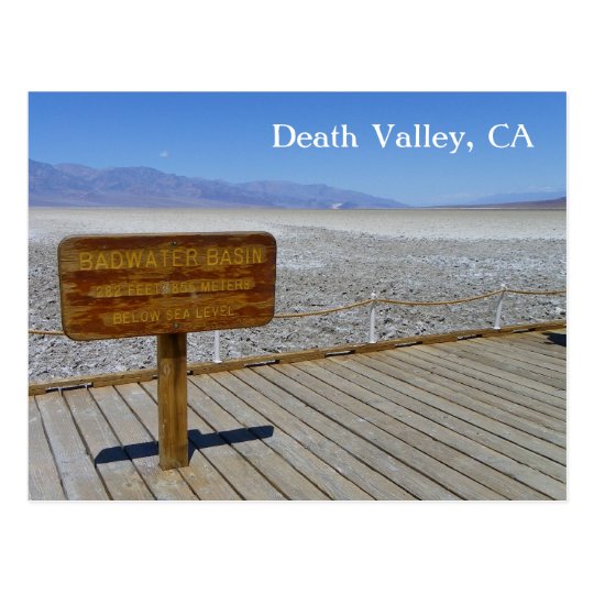 Death Valley Postcard! Postcard | Zazzle.com