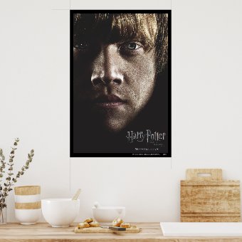 Deathly Hallows - Ron Poster | Zazzle
