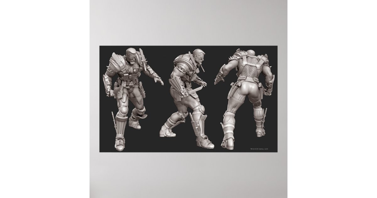Deathstroke Alternate Turnaround Poster | Zazzle