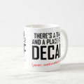 Decaf Coffee Hater Funny Mug | Zazzle