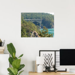 Deception Pass Bridge Poster | Zazzle