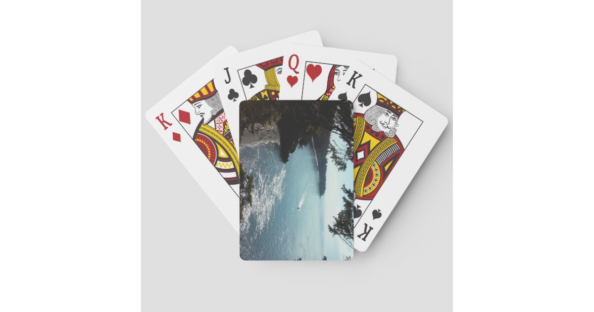 Deception Pass playing cards | Zazzle