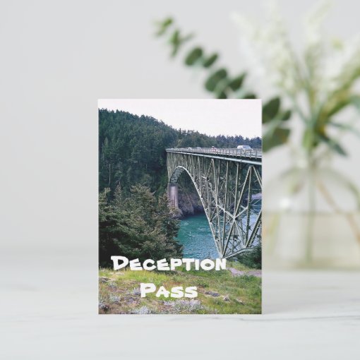 Deception Pass Postcard | Zazzle