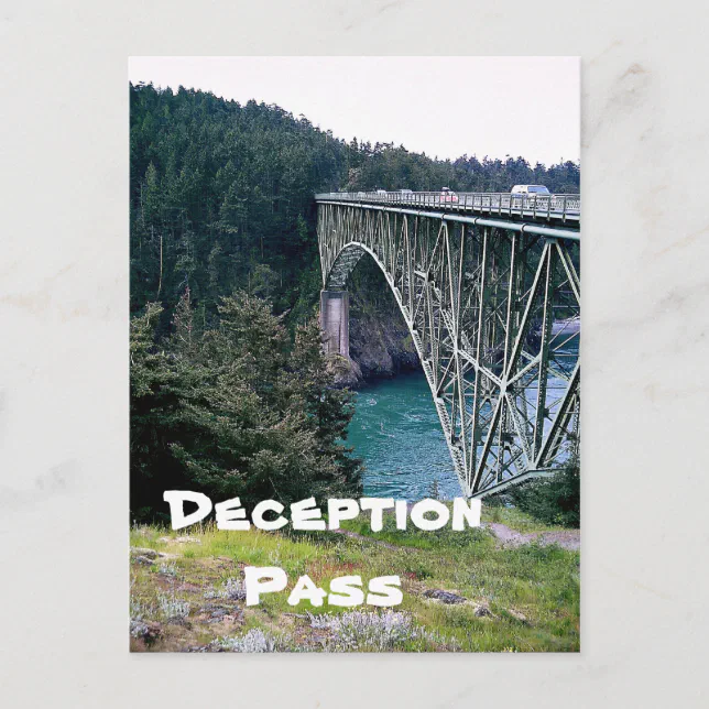 Deception Pass Postcard | Zazzle