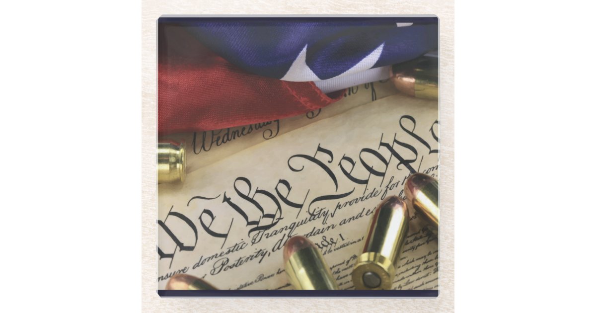Declaration of Independence Glass Coaster | Zazzle