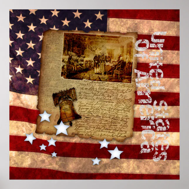 Declaration of Independence Poster | Zazzle