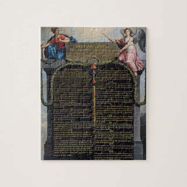 Declaration of the Rights of Man and Citizen Jigsaw Puzzle | Zazzle
