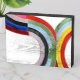 Deconstructed Rainbow - Horizontal Wooden Box Sign | Zazzle