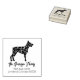 Decorated Doberman Family Return Address Rubber Stamp | Zazzle