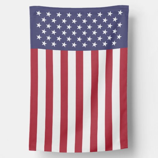 Decorative American House Flag Fully Customizable | Zazzle