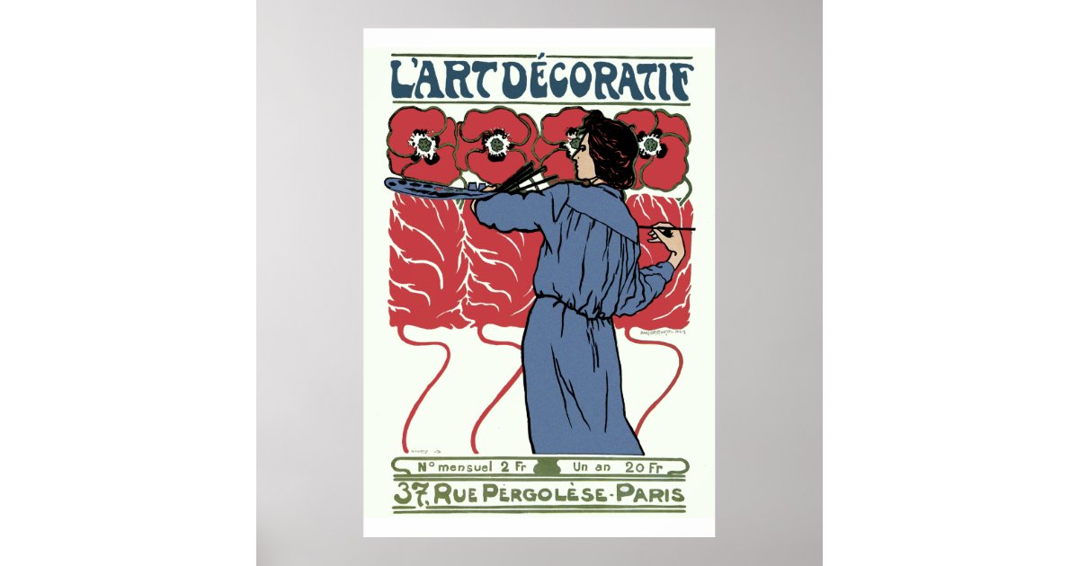 Decorative Art Poster | Zazzle