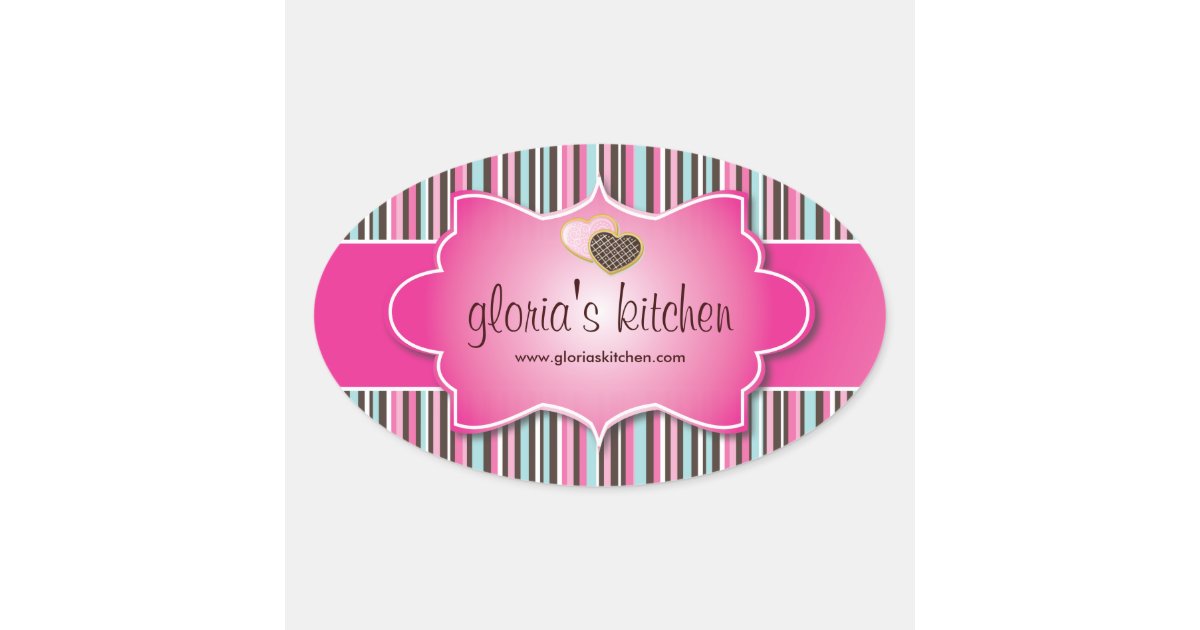 Decorative Bakery Price Tag Stickers | Zazzle