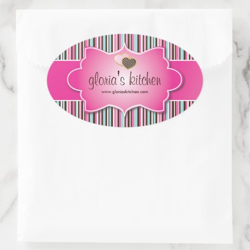 Decorative Bakery Price Tag Stickers | Zazzle