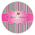 Decorative Bakery Price Tag Stickers | Zazzle