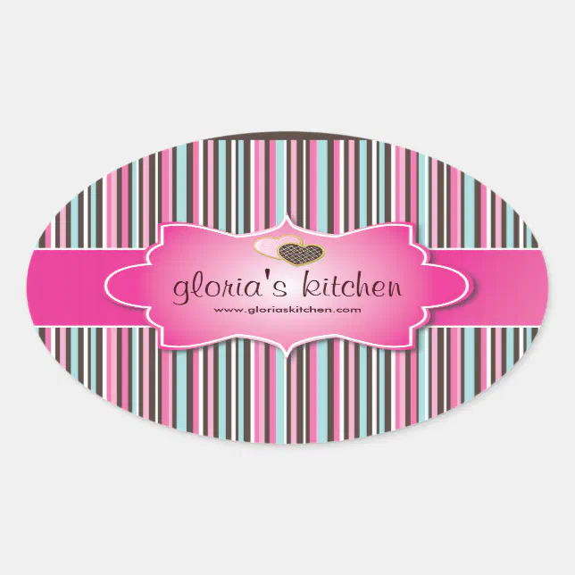 Decorative Bakery Price Tag Stickers | Zazzle