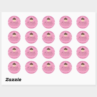 Decorative Bakery Stickers | Zazzle
