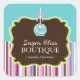 Decorative Cake Pop Stickers | Zazzle