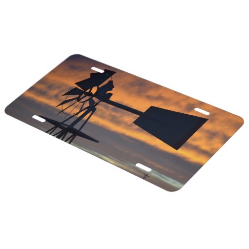 Decorative License Plate, Windmill License Plate | Zazzle