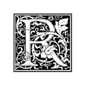 Decorative Monogram Letter R Rubber Stamp | Zazzle