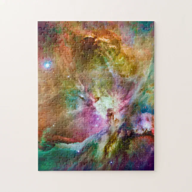 Decorative Orion Nebula Galaxy Space Photo Jigsaw Puzzle | Zazzle
