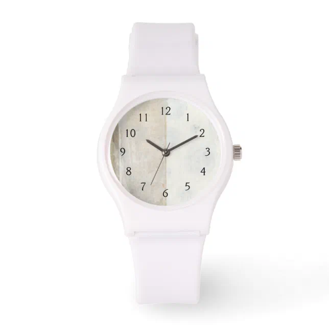 Decorative Panel Painting in Neutral Colors Watch | Zazzle