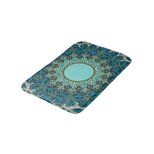 Decorative Persian Bath Mat | Zazzle