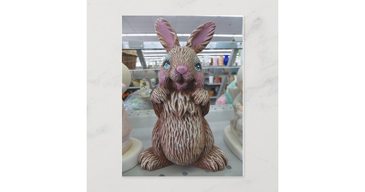 Decorative Rabbit Postcard | Zazzle
