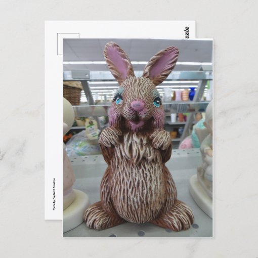 Decorative Rabbit Postcard | Zazzle