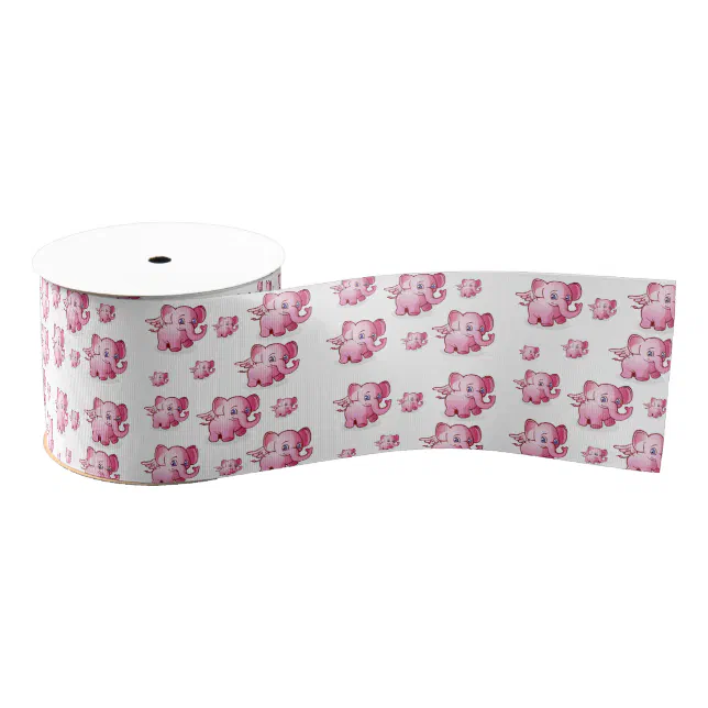 decorative ribbon pink pigs | Zazzle