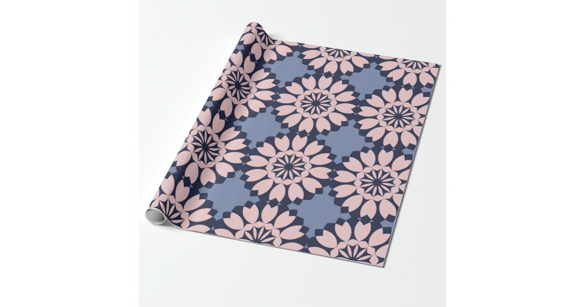 Decorative seamless pattern of different geometric wrapping paper | Zazzle