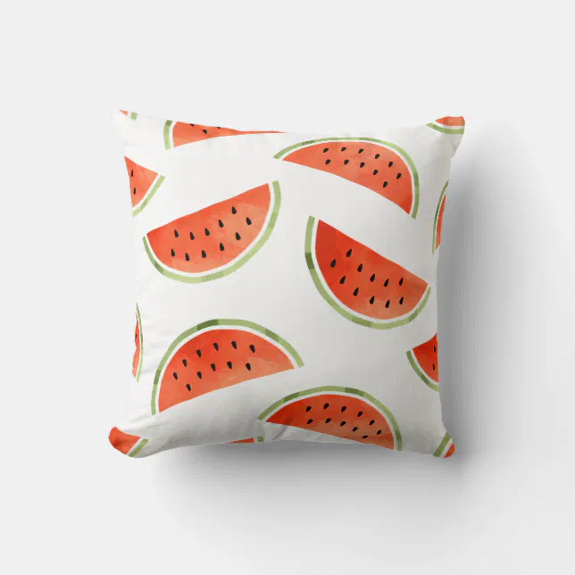 Decorative Throw Pillow | Summer Watermelon | Zazzle