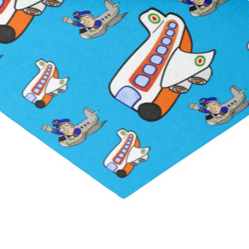 Decorative tissue paper airplanes | Zazzle