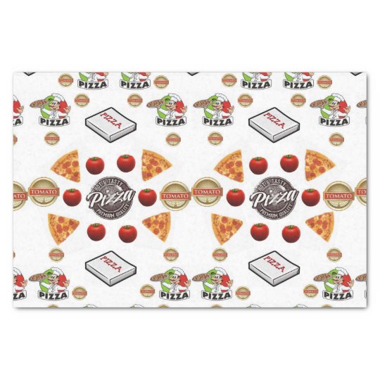 Decorative tissue paper Pizza | Zazzle.com