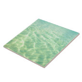 Decorative Turquoise Ocean Water Tile | Zazzle