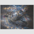Decoupage Majestic Black Stallion Jewel Encrusted Tissue Paper | Zazzle