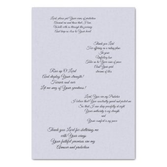 Decoupage Tissue with Christian Prayers Tissue Paper | Zazzle