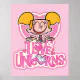 Dee Dee - I Love Unicorns Poster | Zazzle