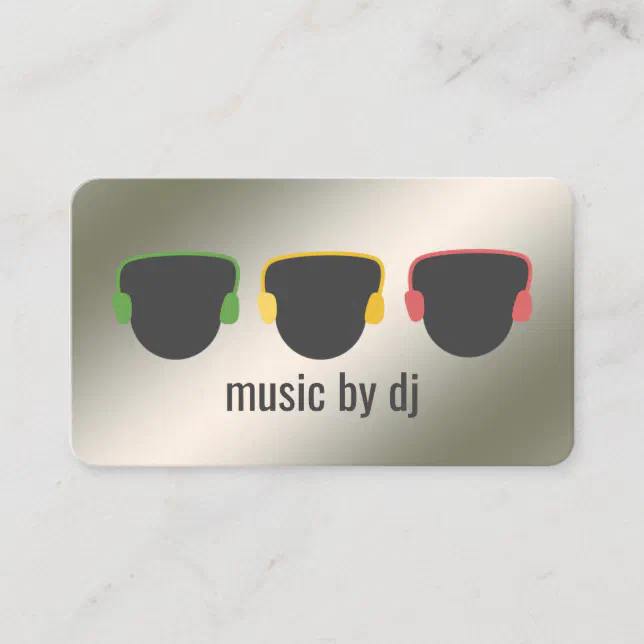 Deejay Business Card | Zazzle