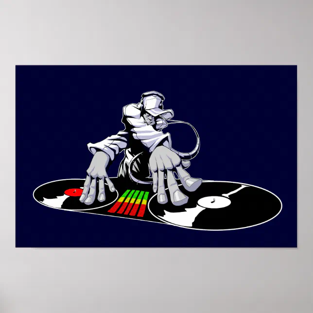 Deejay poster | Zazzle