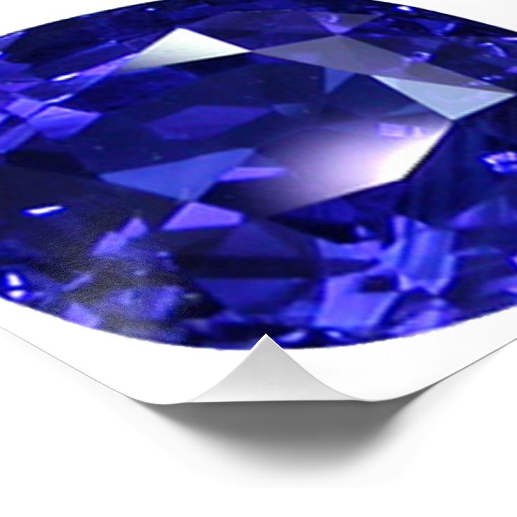 Deep Blue Poster | Zazzle