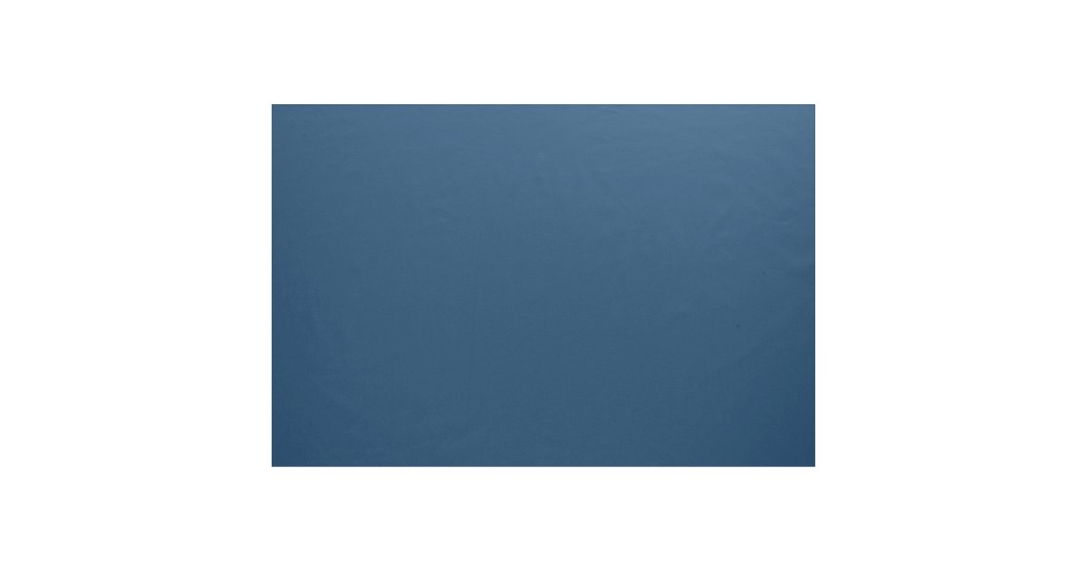 Deep Blue Steel Color Trend Background Fabric | Zazzle
