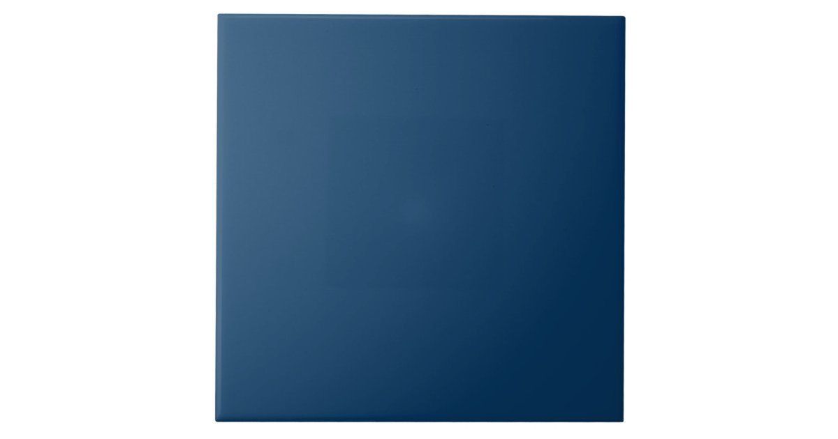 Deep Blue Steel Color Trend Background Tile | Zazzle