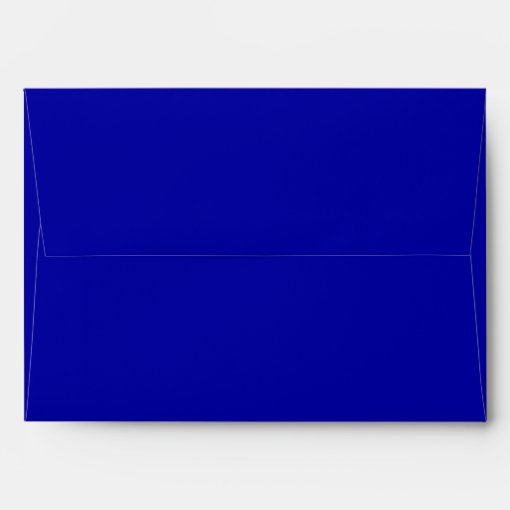 Deep Blue Water Envelope | Zazzle