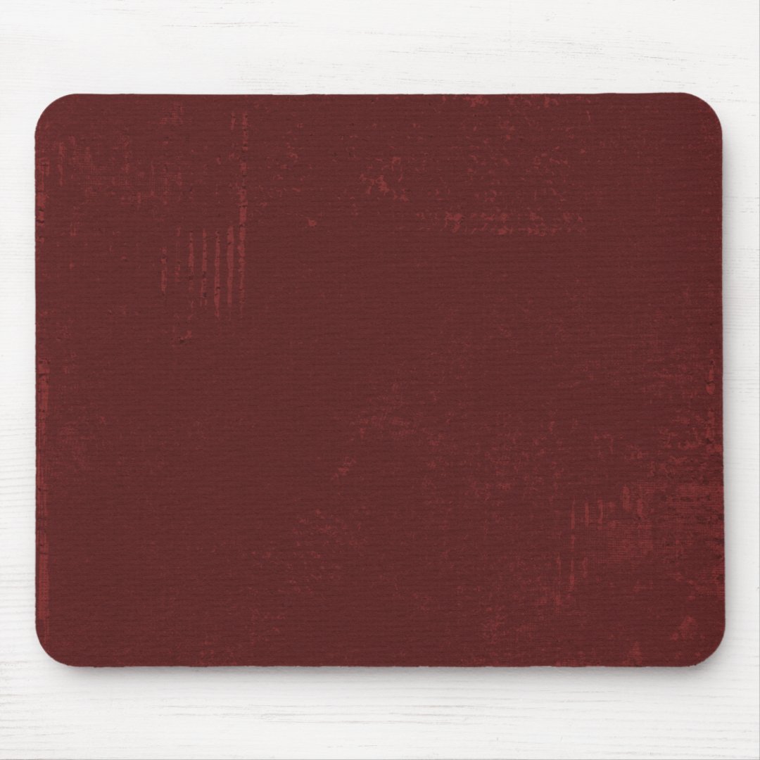 DEEP DARK RICH MAROON RED BURGUNDY TEXTURE TEMPLAT MOUSE PAD | Zazzle