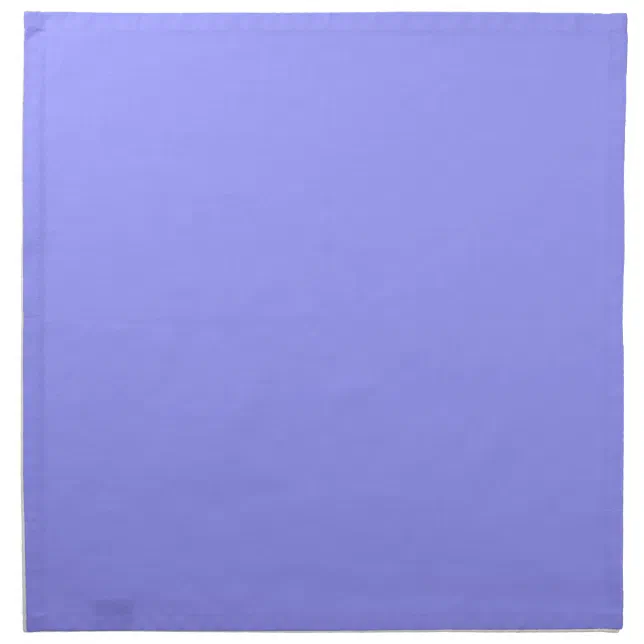 Deep Periwinkle Napkins | Zazzle