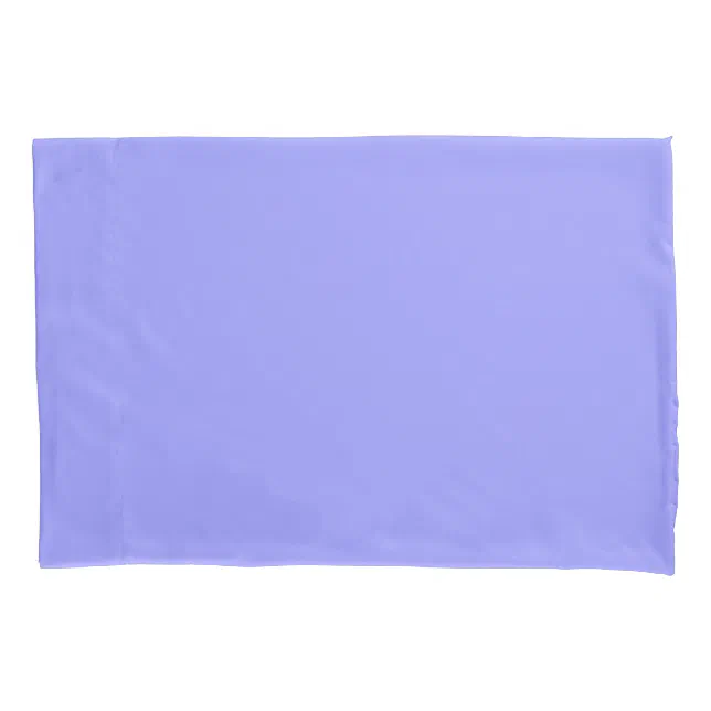 Deep Periwinkle Pillowcase | Zazzle