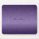 Deep Purple Metallic Design Brushed Aluminum Look Mouse Pad | Zazzle