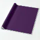Deep Purple Wrapping Paper | Zazzle
